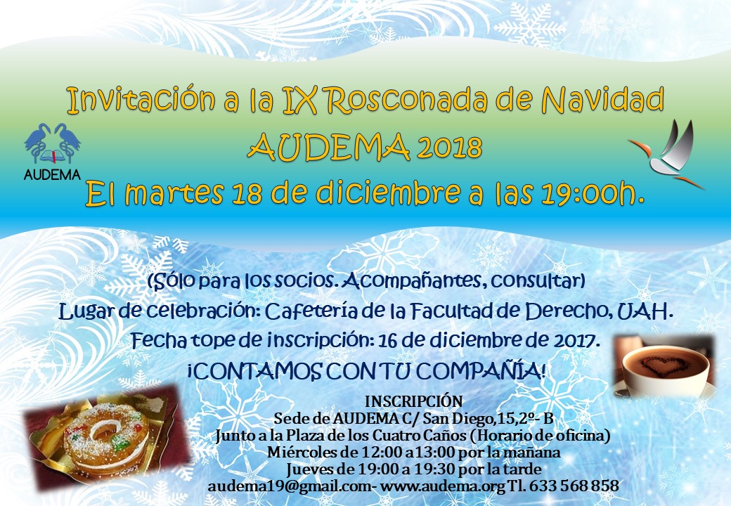 Rosconada AUDEMA 2018 – AUDEMA